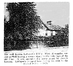 LaFayette Inn, West Alexander, PA.